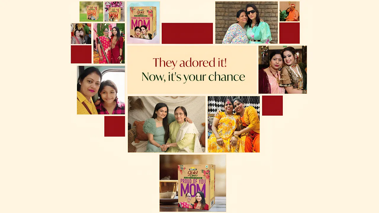 Tata Tea Gold Care's #MyTurnToCare2 campaign honours Mother's Care with a personalised pack