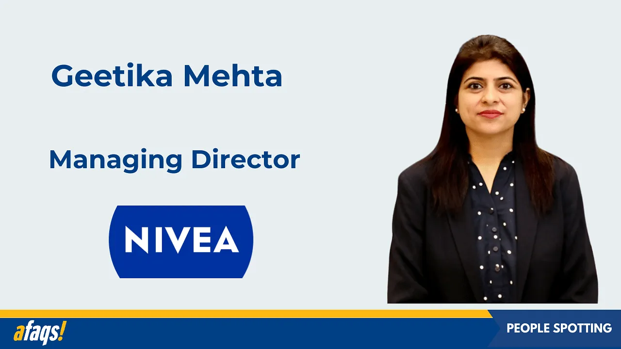 NIVEA India appoints Geetika Mehta as Managing Director