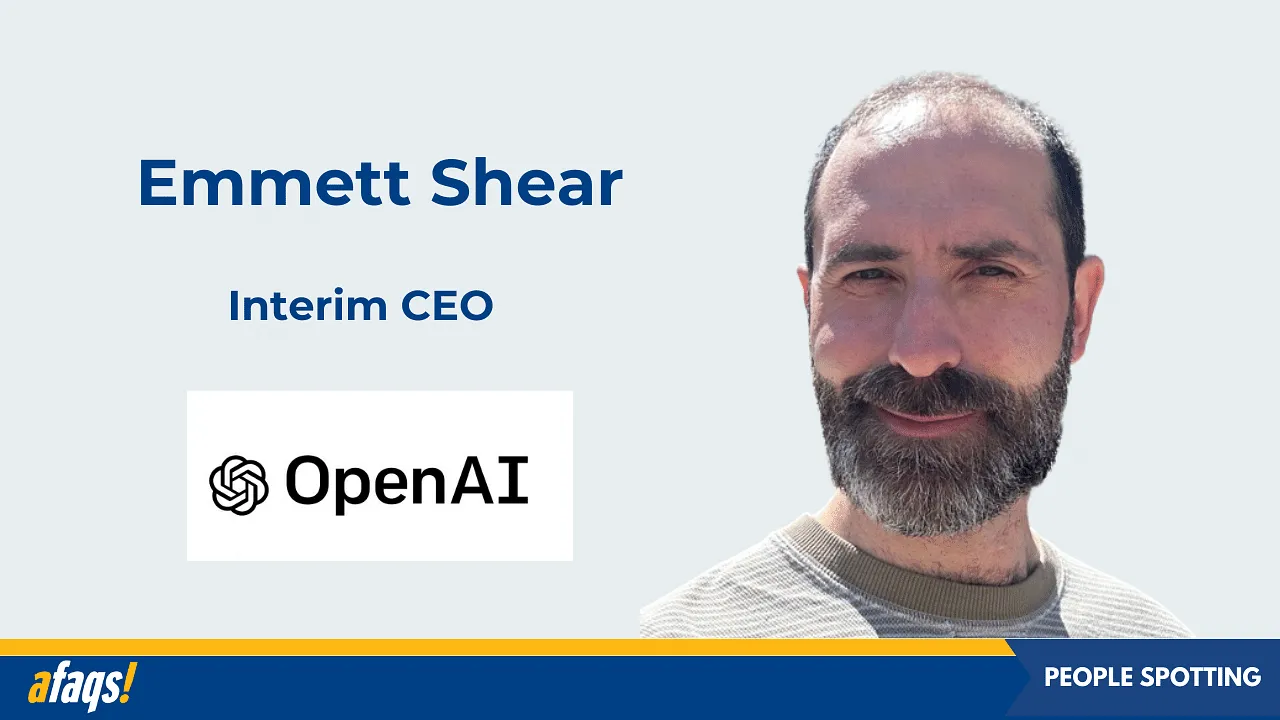 OpenAI appoints Emmett Shear as new interim CEO