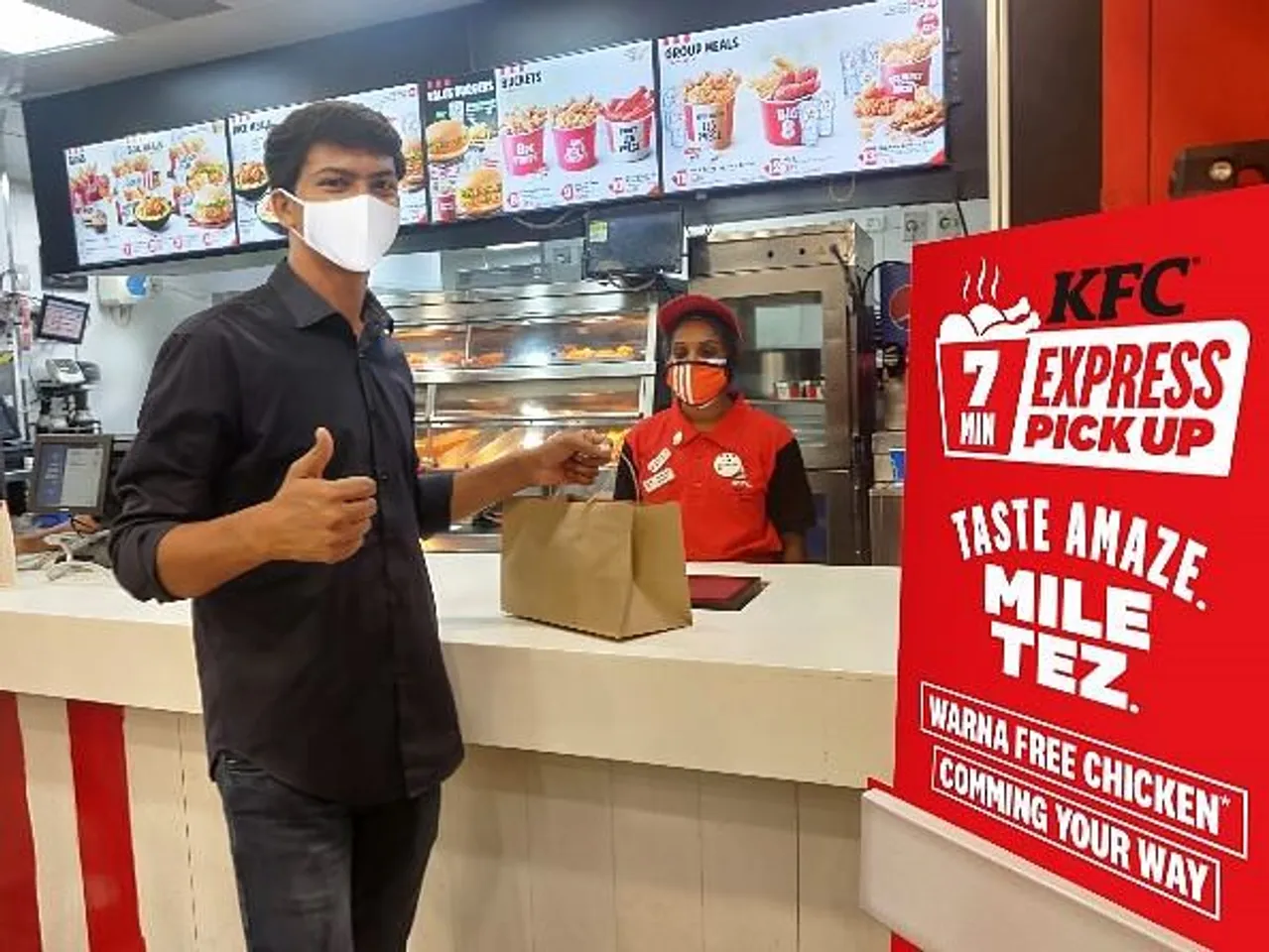 7 minutes or a free crispy chicken; KFC India’s newest offering focuses ...