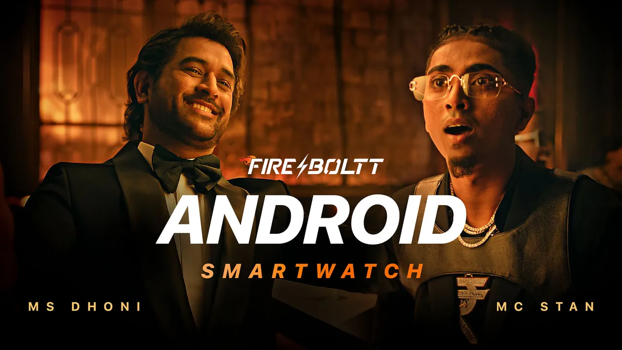 Fire-Boltt’s new ad film stars MS Dhoni and MC Stan to unveil its ...