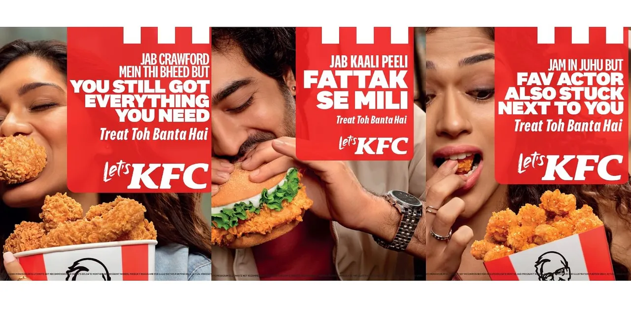 KFC India launches new OOH campaign 'the little joys of life’ in Mumbai