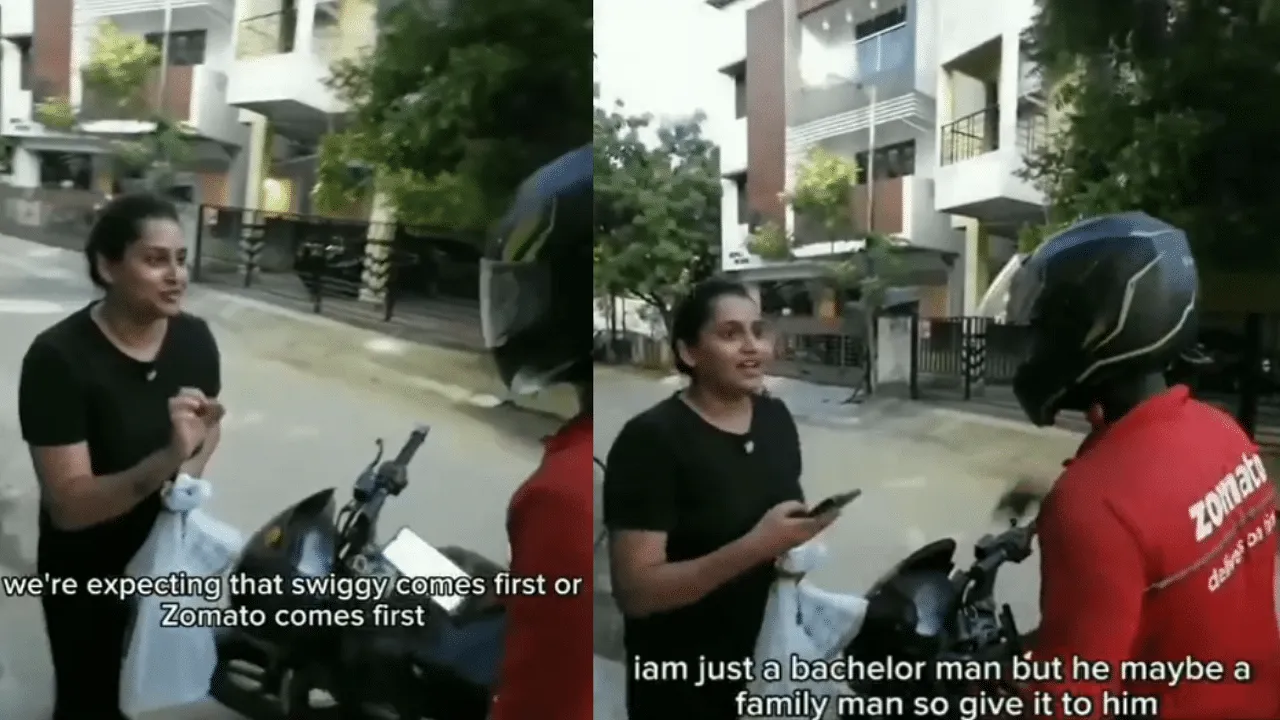 Zomato delivery partner's response to a girl's delivery experiment wins ...