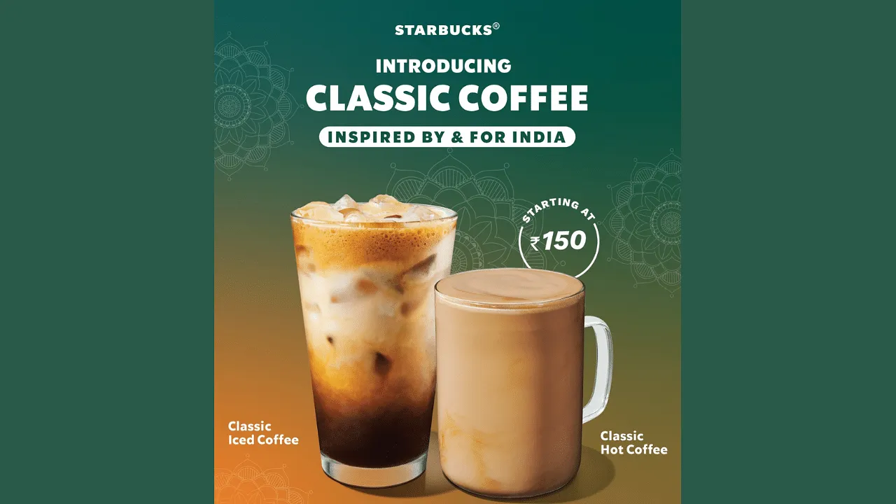 Starbucks celebrates India’s flavours with new Classics Coffee range