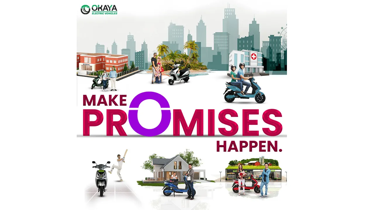 Okaya EV launches its brand campaign, ‘Make Promises Happen’