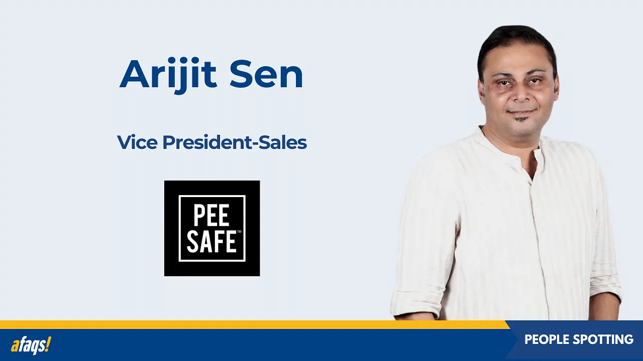 Hygiene brand Pee Safe hires Arijit Sen as vice president of sales