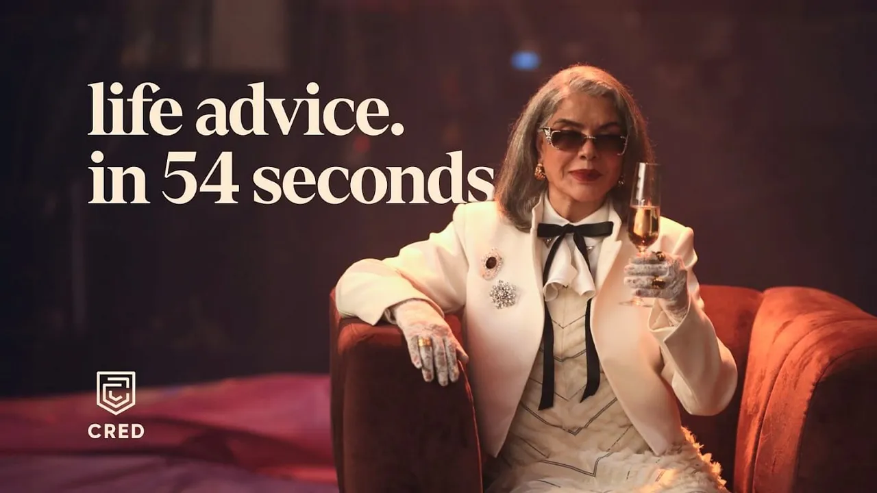 Zeenat Aman explores life's purpose in CRED's latest ad