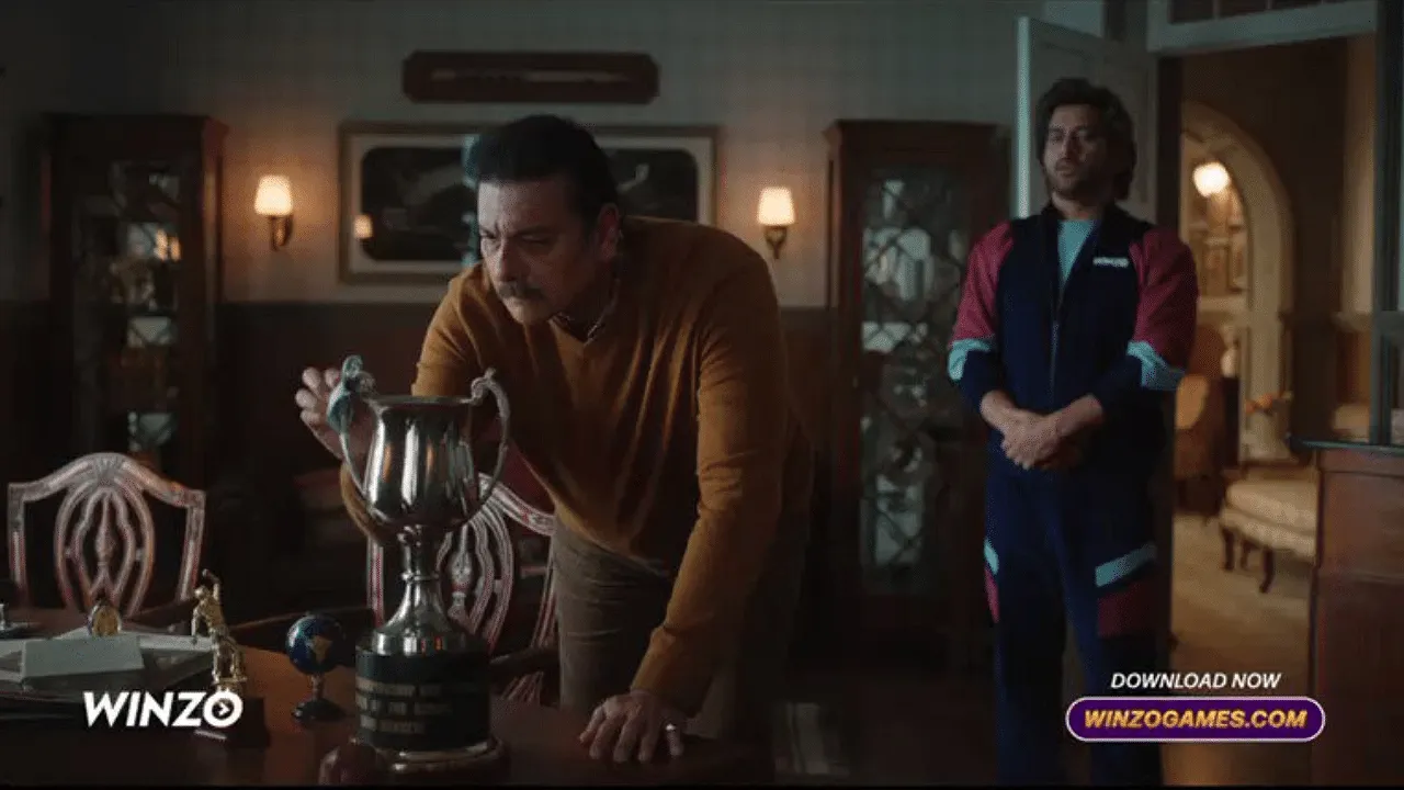 Ravi Shastri and MS Dhoni indulge in a celebratory 'Chaach' in new WinZO ad