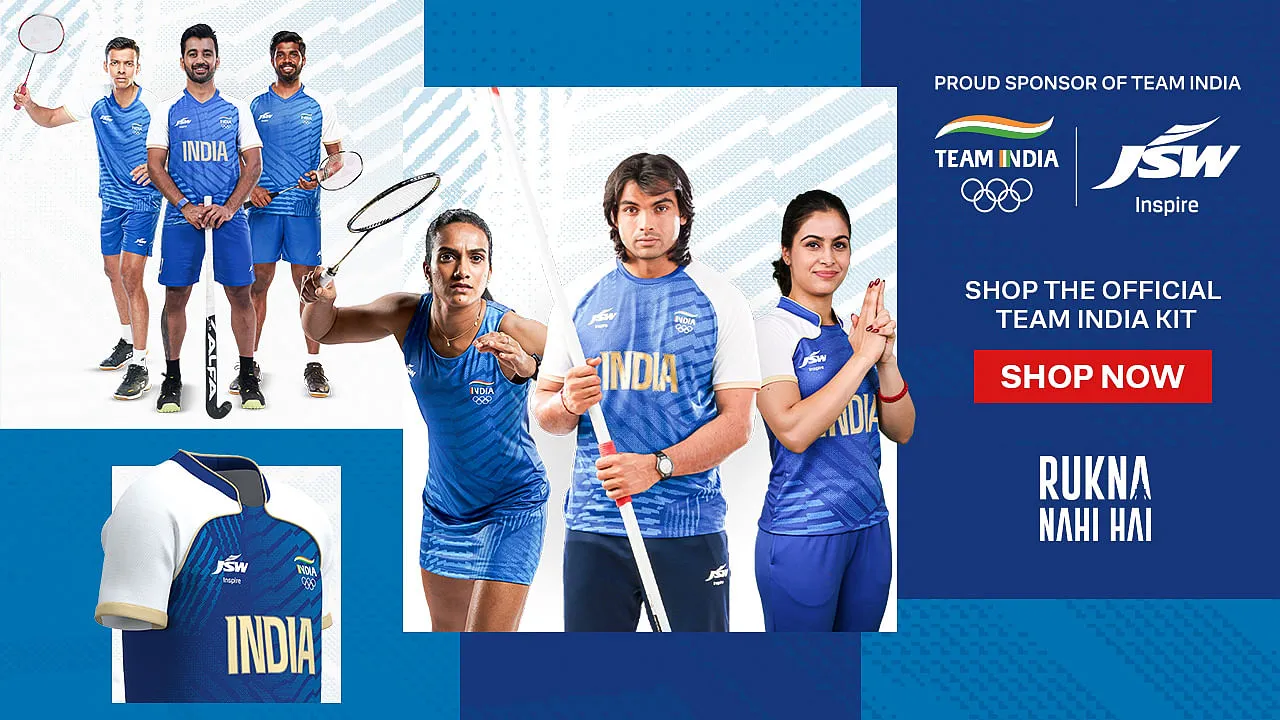 JSW Group unveils the official team India kit for the 2024 Olympics ...