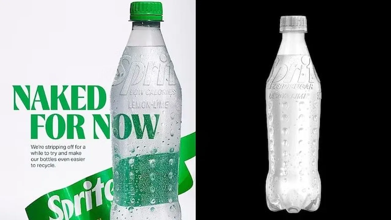 Sprite goes label-less in pursuit of sustainability