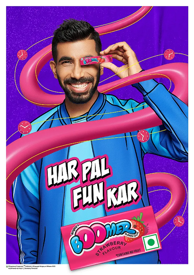 Mars Wrigley collaborates with Jasprit Bumrah for its brand BOOMER