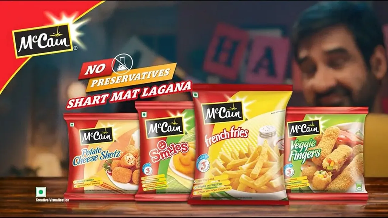 McCain Foods India launches 'Shart Mat Lagana' campaign promoting ...