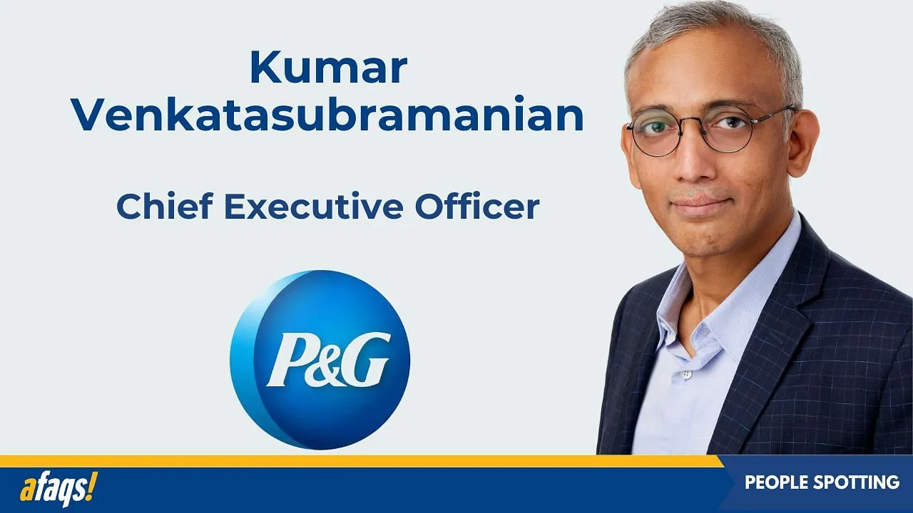Kumar Venkatasubramanian appointed as new CEO of Procter & Gamble India