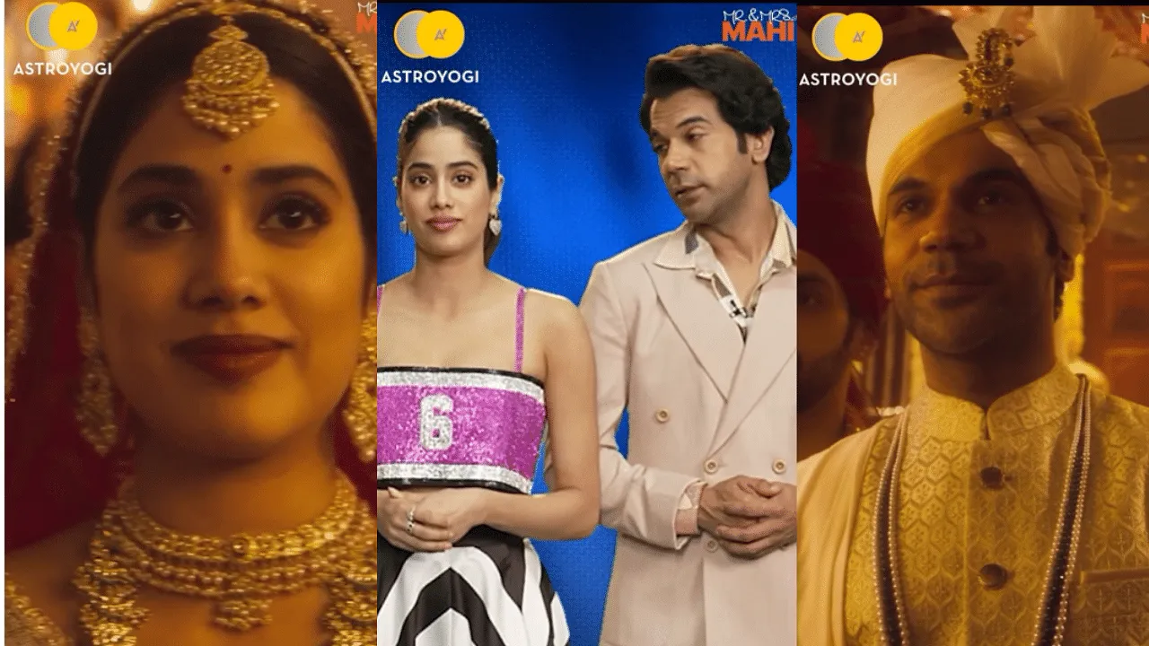 Astroyogi is the official astrology partner of 'Mr and Mrs Mahi' movie