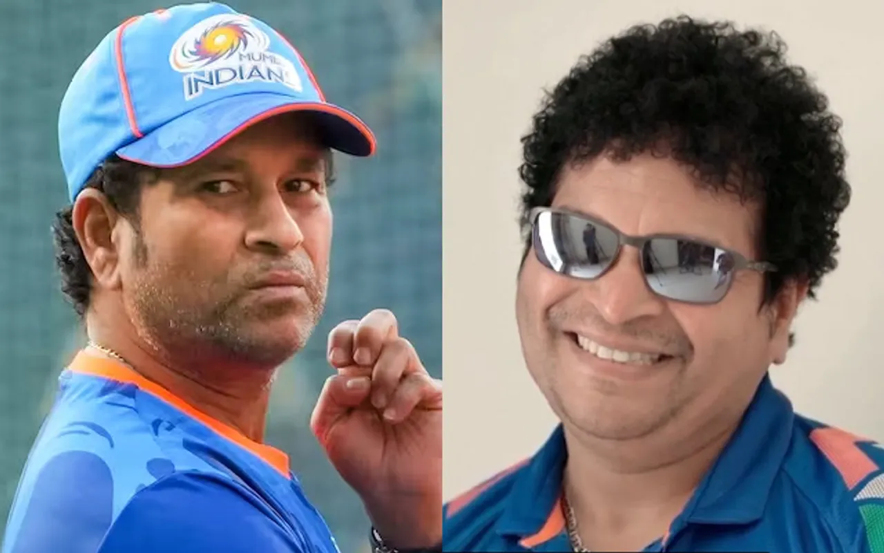 'Ae vediya bat ka grip nikal ke marunga ' - Fans react as Sachin Tendulkar lodges complaint due ...