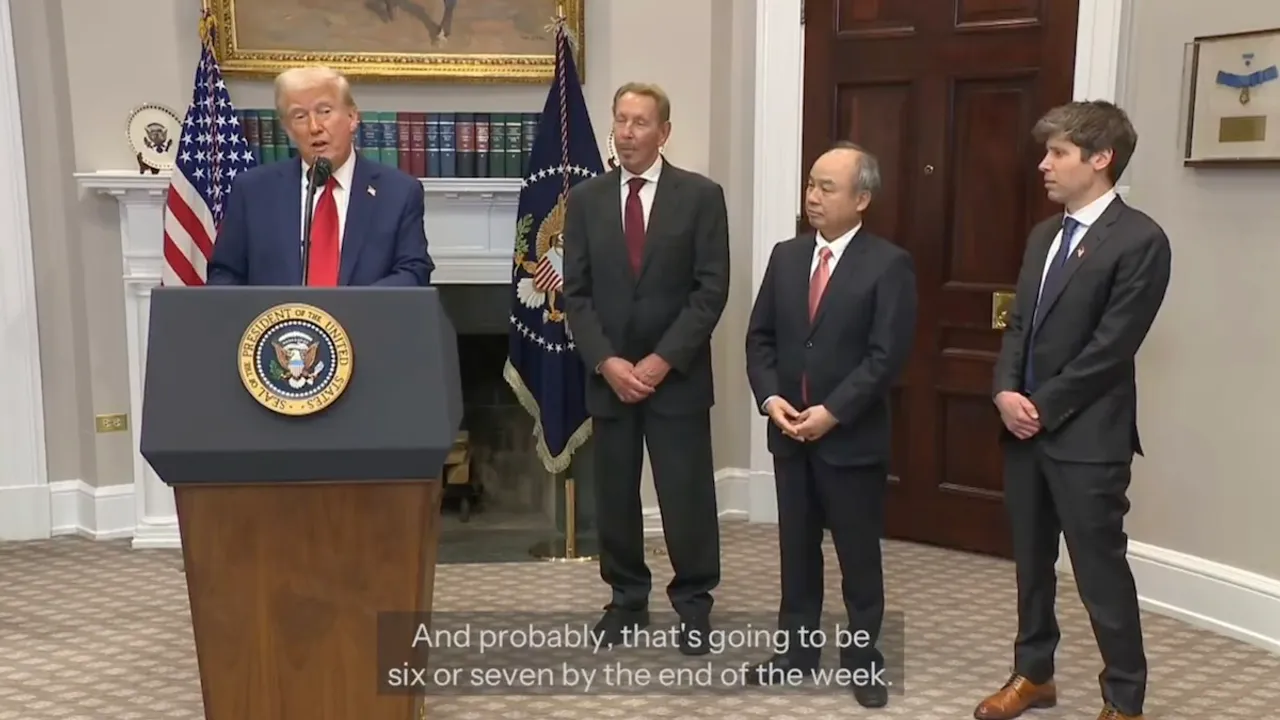 US forms Stargate with Oracle, SoftBank and Open AI; to invest $500 bn