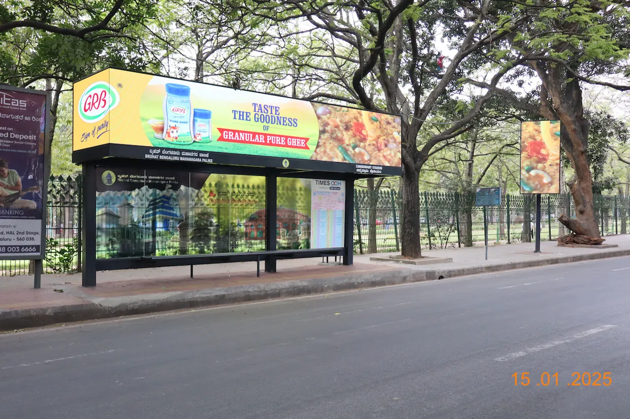 Times OOH launches digital bus shelters in Bengaluru