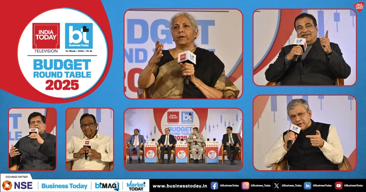 India Today – Business Today Budget Roundtable 2025: Modi’s top ministers discuss tax, BRICS ...