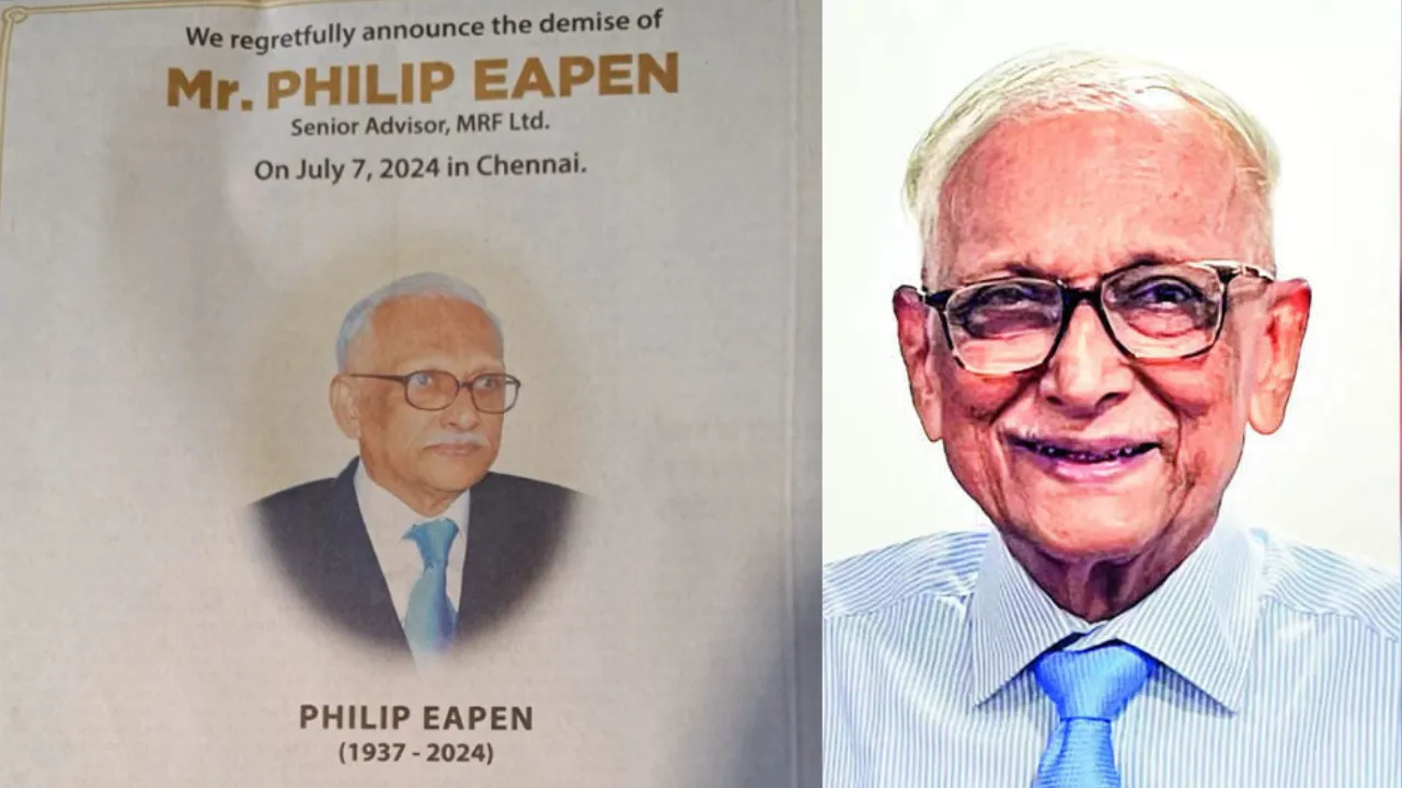 Builder of “MRF Muscle Man” campaign, Phillip Eapen passes away