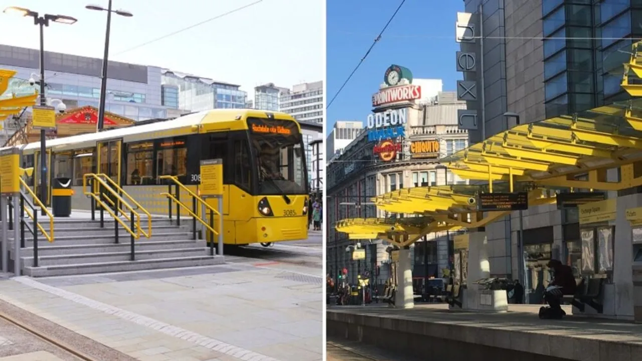 Exchange Square Tram Stop Reopens: Manchester's Tram Network Adapts and ...