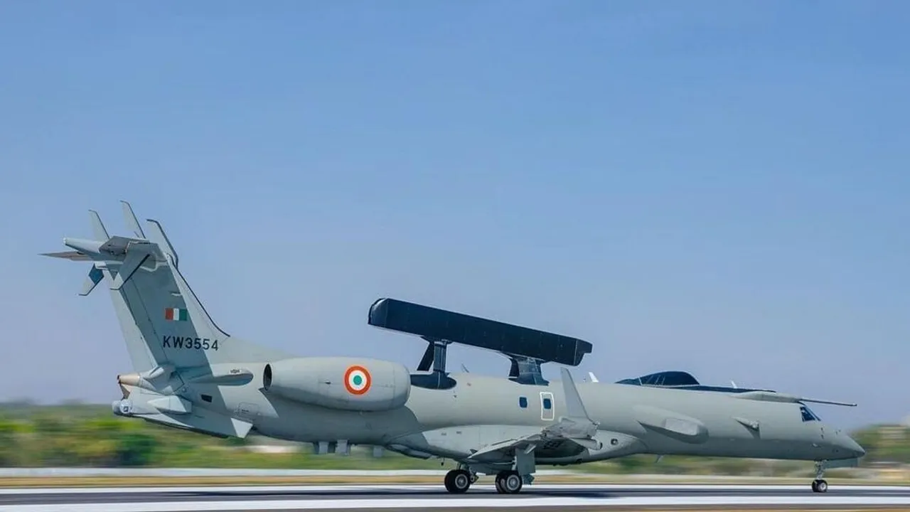 India Approves Six Indigenous Netra Mk-1A AWACS Aircraft to Boost Air ...