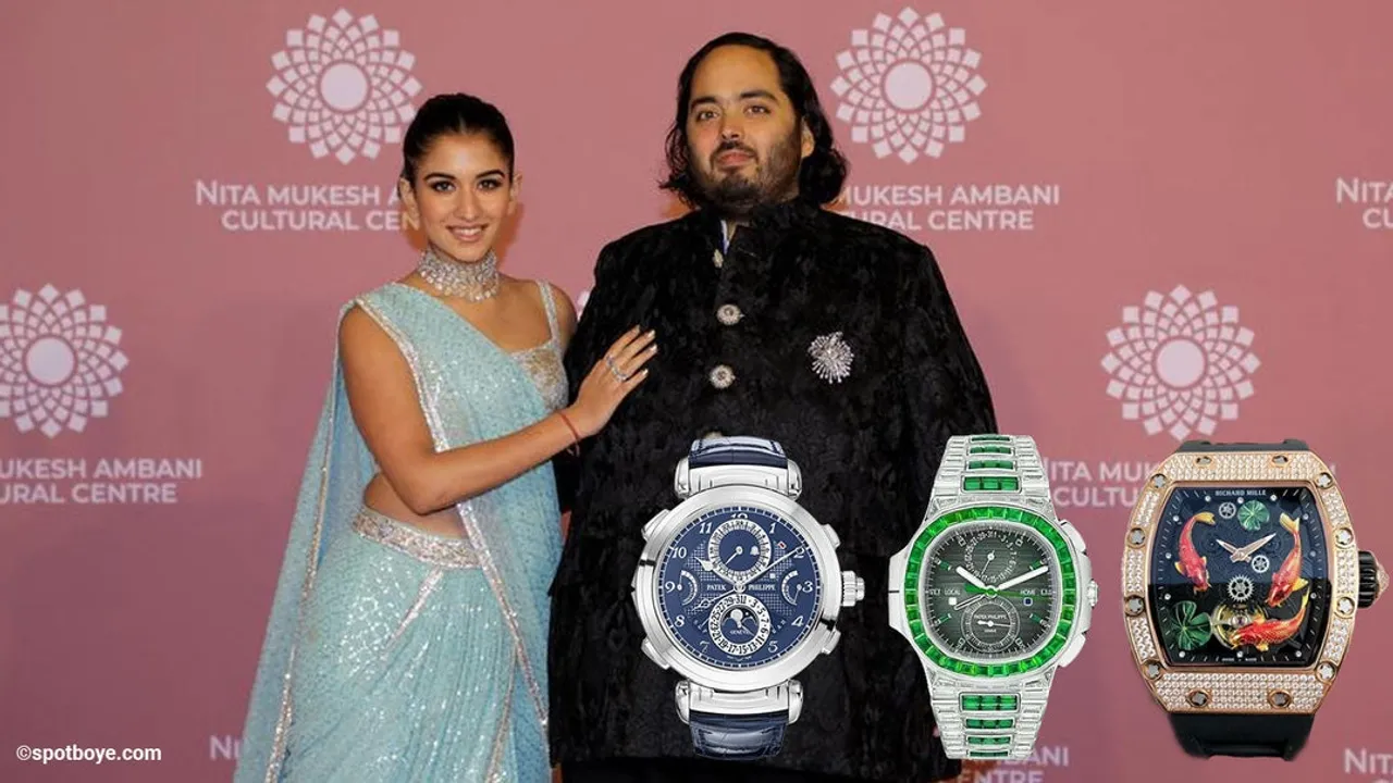 Mark Zuckerberg Enamored by Anant Ambani's $1M Richard Mille Watch at ...