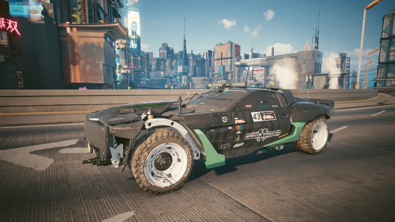 Type-66 Hoon: A Tribute to Ken Block in Cyberpunk 2077