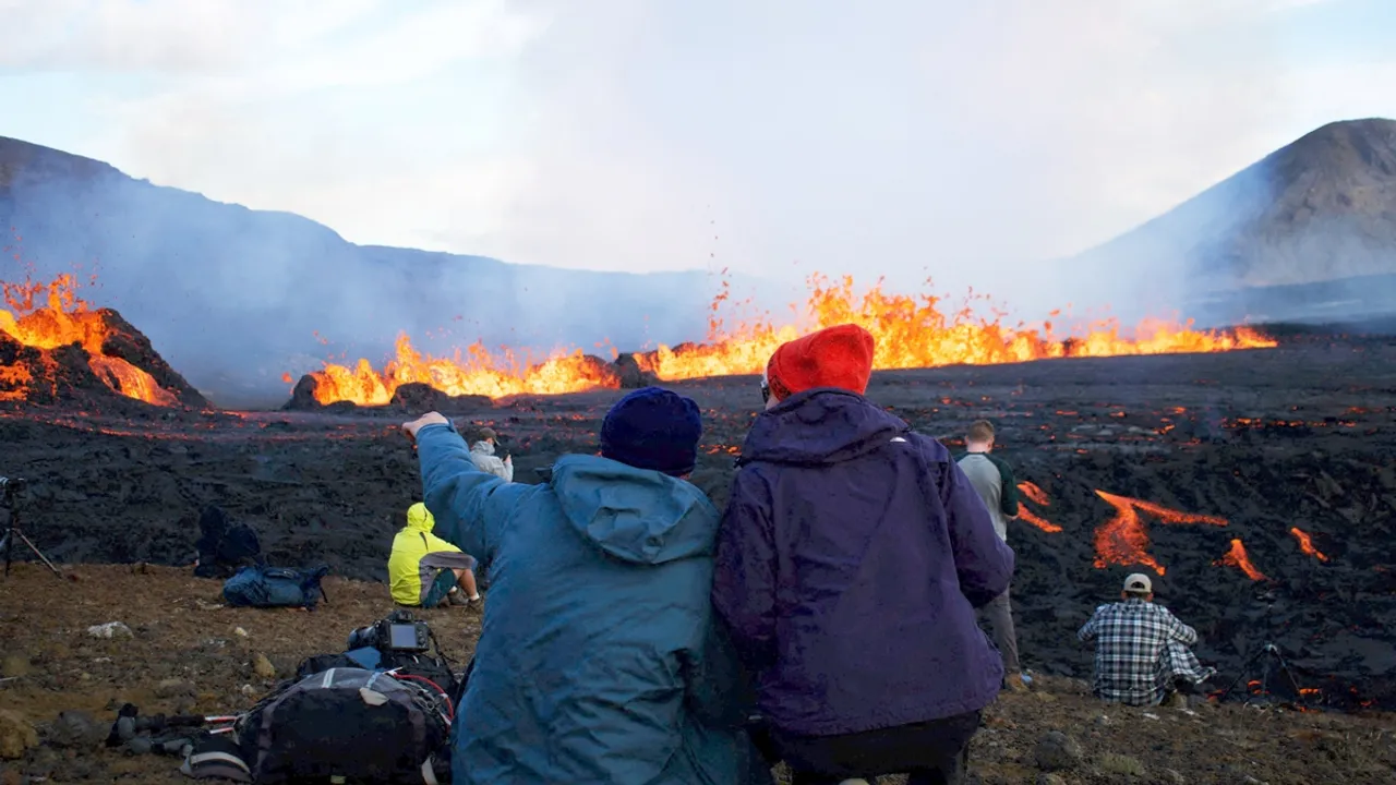 Iceland's Volcanic Awakening: Fagradalsfjall's Fiery Display Disrupts ...