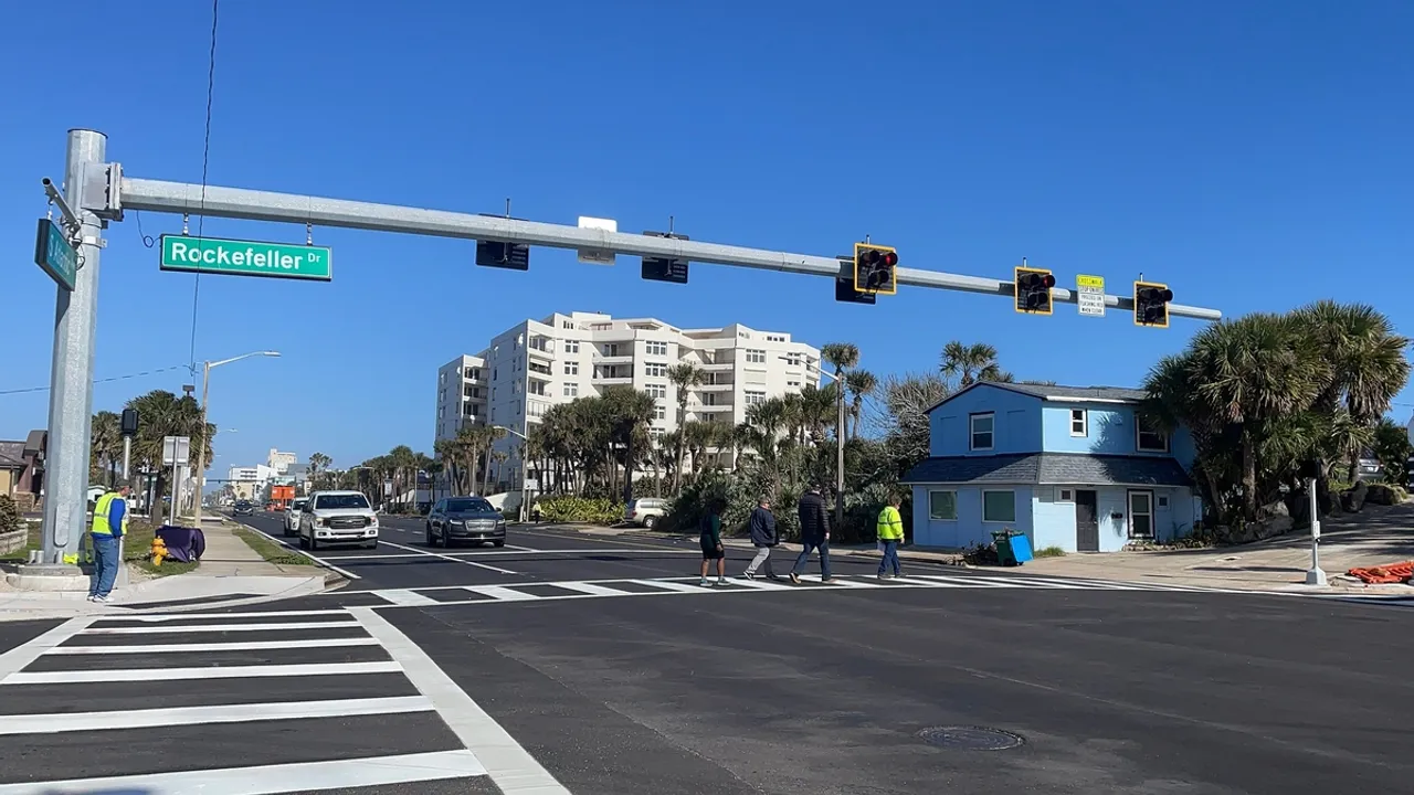 Florida's A1A Transforms with Pedestrian Hybrid Beacons for Enhanced Safety