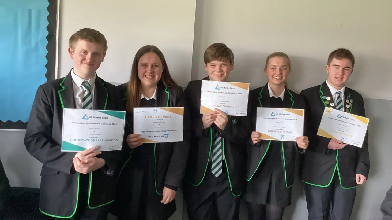 Ongar Academy Students Triumph in UK Maths Challenge, Secure 15 ...