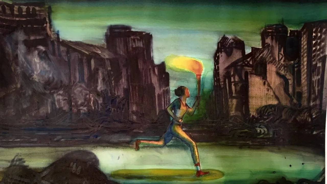 Lorenzo Mattotti's 'The Art of Running' Exhibition: A Vibrant ...