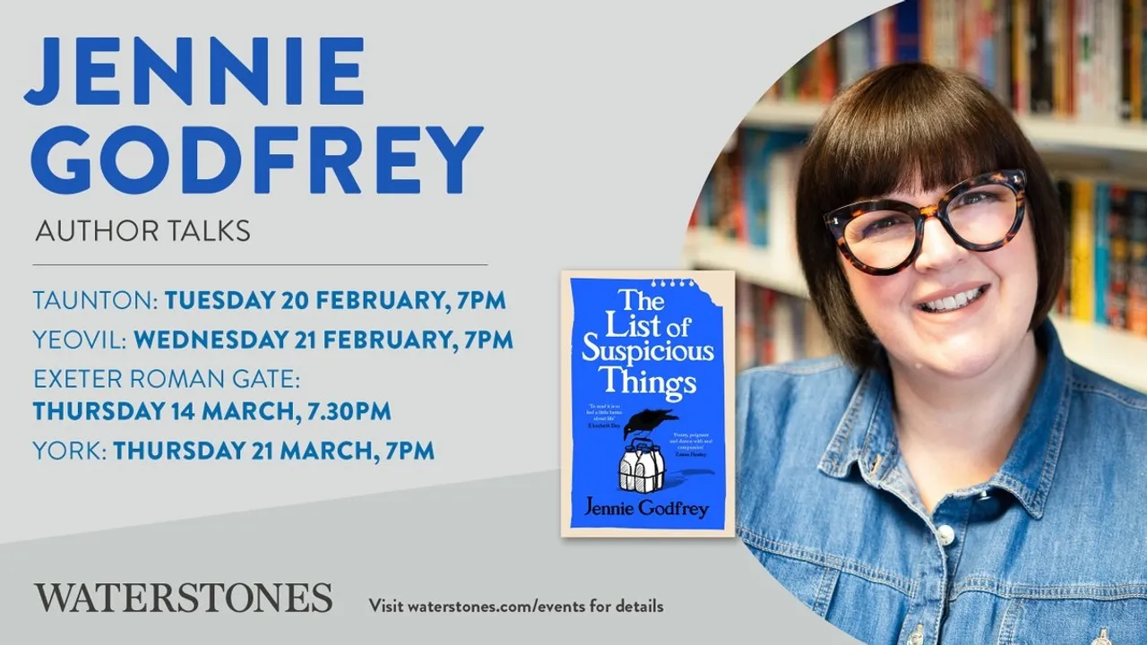 Unmasking the Past: Jennie Godfrey's Debut Novel 'The List of Suspicious Things'