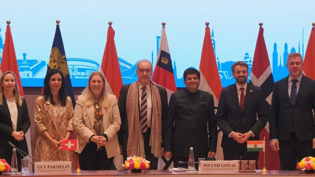 India Signs $100bn Free Trade Agreement (FTA) with Four Non-EU European ...