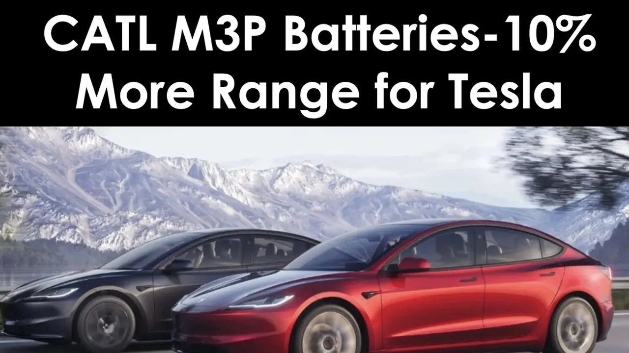 Revolutionizing EVs: CATL's M3P Battery Set to Power Tesla with ...