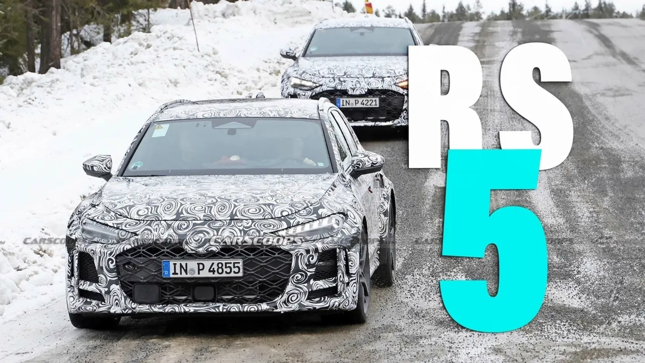 2025 Audi RS5 Avant: Wider Arches and Hybrid Power Set to Outshine BMW ...
