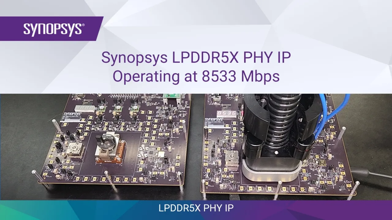 Revolutionizing Memory Interfaces: Synopsys' LPDDR5X/5/4X PHY