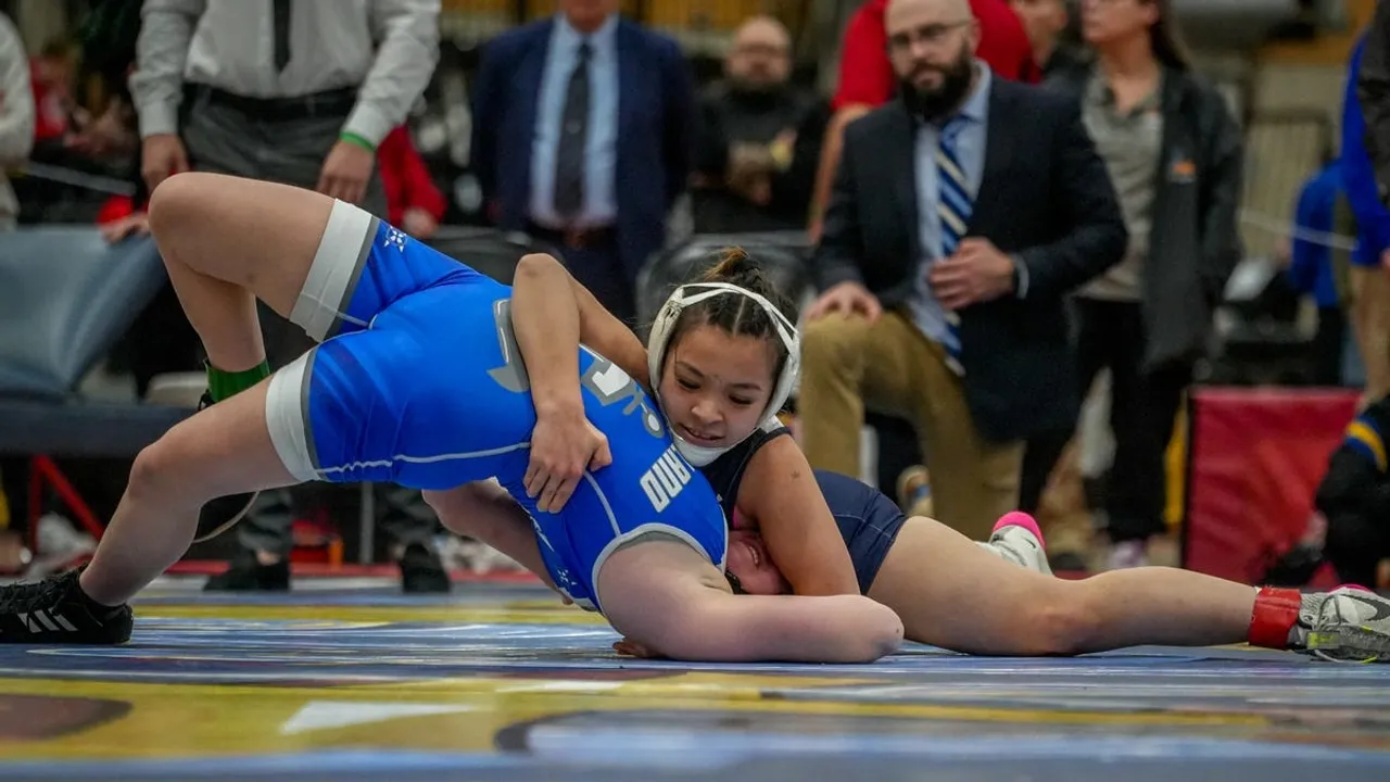 A Historic Takedown: Rhode Island Crowns Its First Girls Wrestling ...
