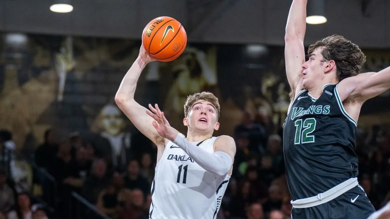 Blake Lampman's Rise: From Unknown to Oakland's Horizon League Champion ...