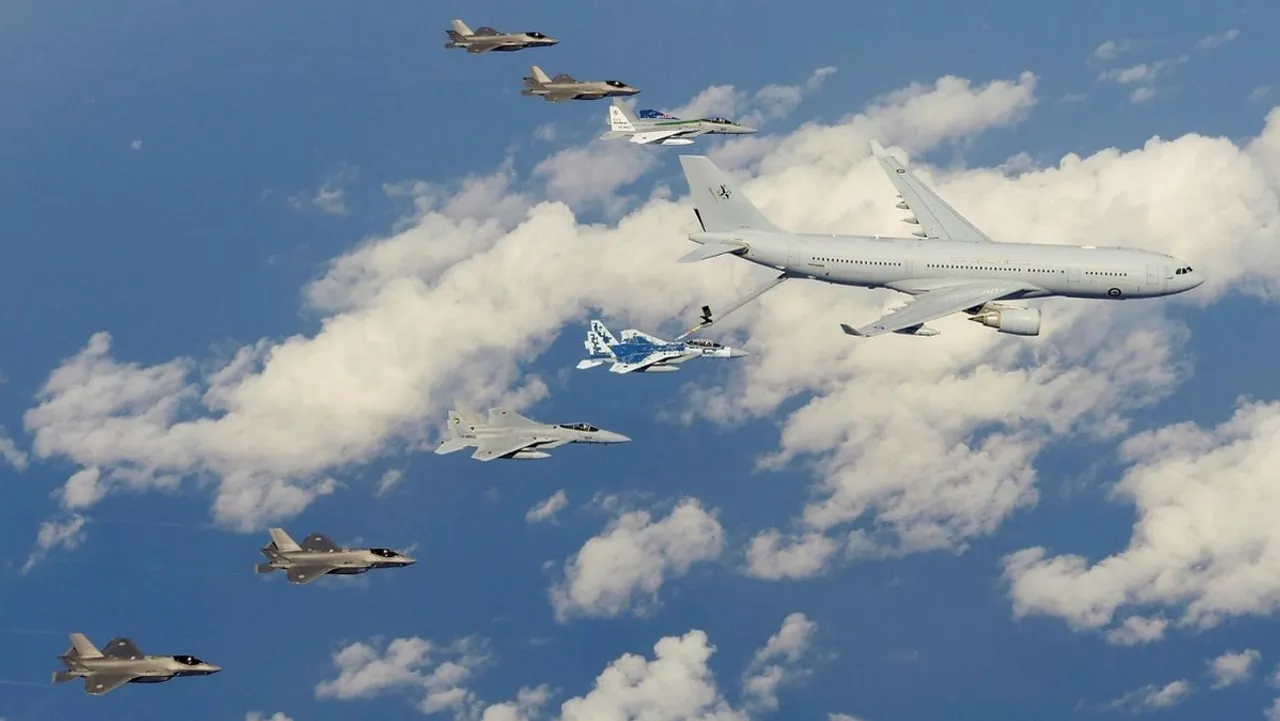 RAAF's No 75 Squadron Enhances Interoperability with Regional Allies ...