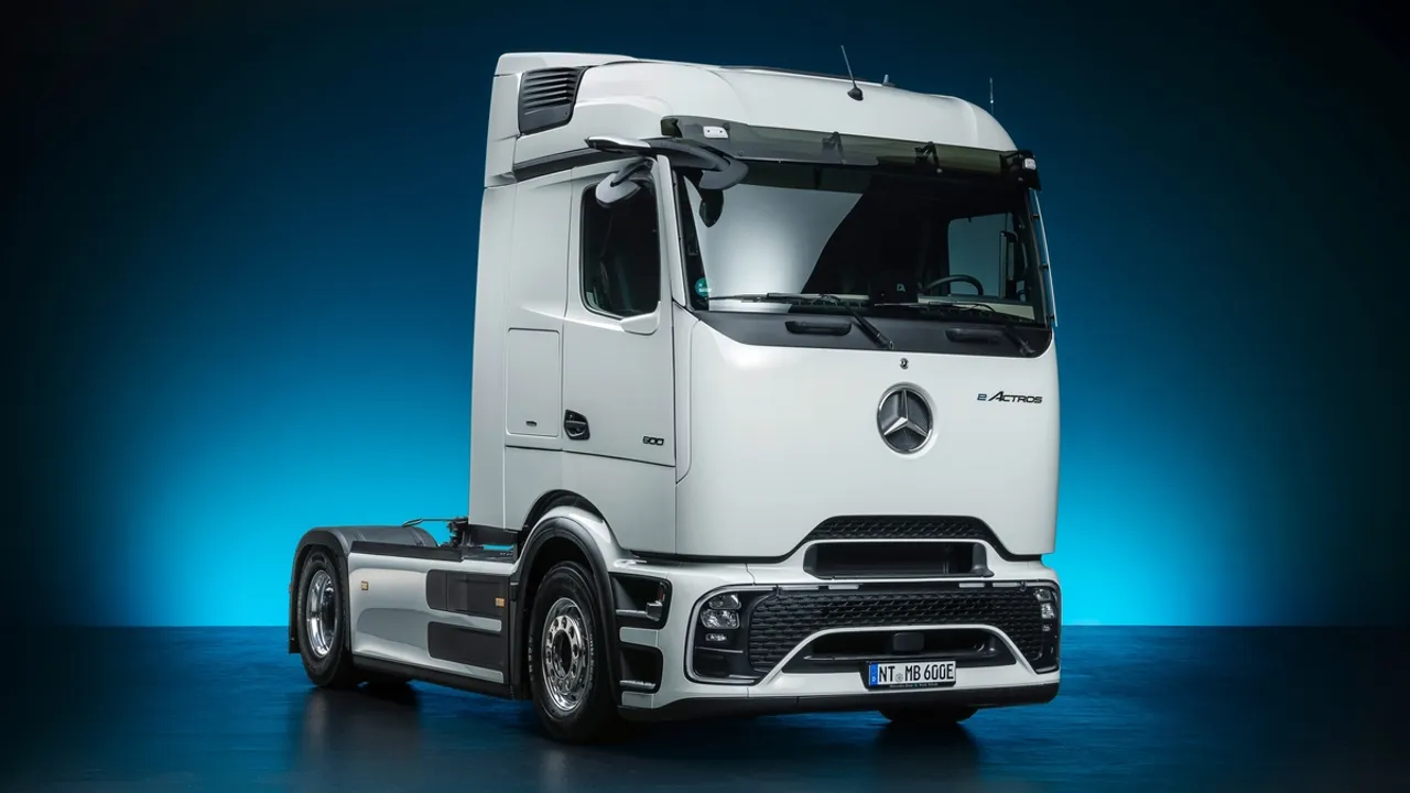 Mercedes-Benz Unveils New eActros 600: An Electric Truck Revolutionizing Logistics