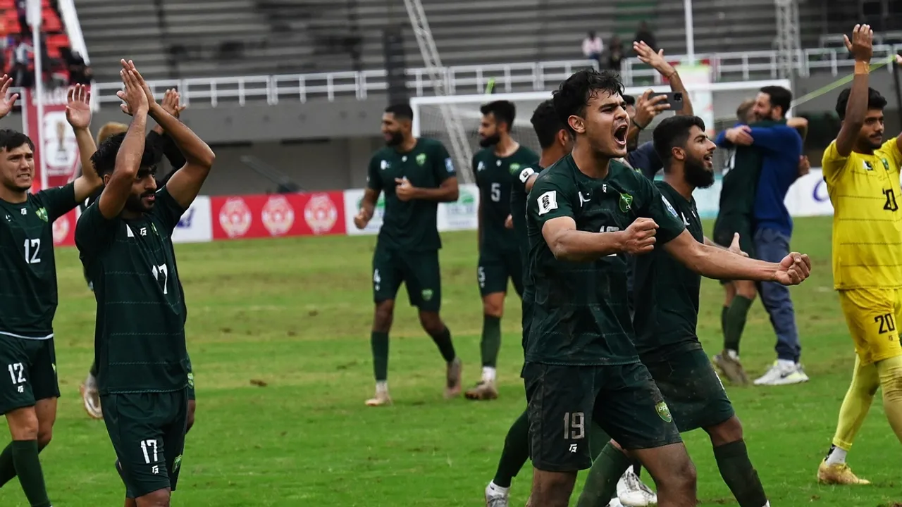Pakistan National Football Team's Remarkable Climb in FIFA Rankings