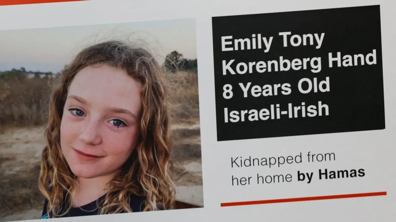 Irish-Israeli Girl Emily Hand Freed After 50 Days in Hamas Captivity