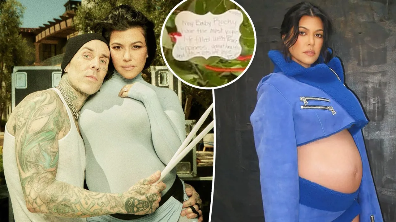 Kourtney Kardashian and Travis Barker Welcome First Child, Rocky 13 Barker