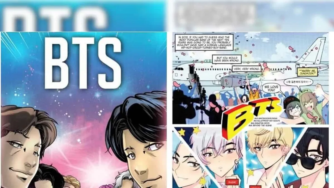 BTS's Extraordinary Journey Captured in a New Comic Book