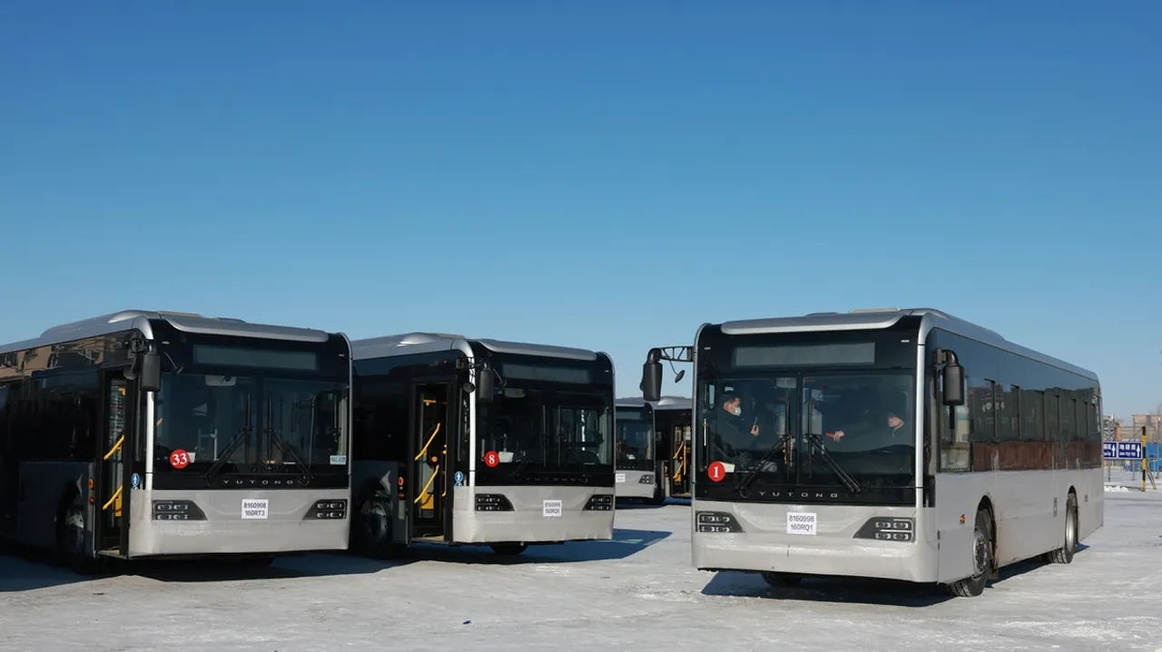 Ulan Bator Revamps Public Transport with Yutong Buses, Boosting ...