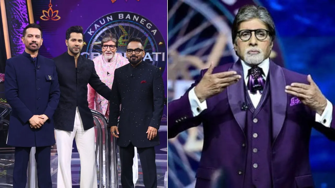 Amitabh Bachchan as Vijay Dinanath Chauhan Gives Diwali Wishes on KBC
