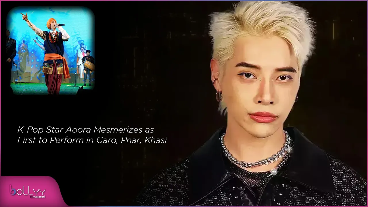 K-Pop Star Aoora Mesmerizes as First to Perform in Garo, Pnar, Khasi