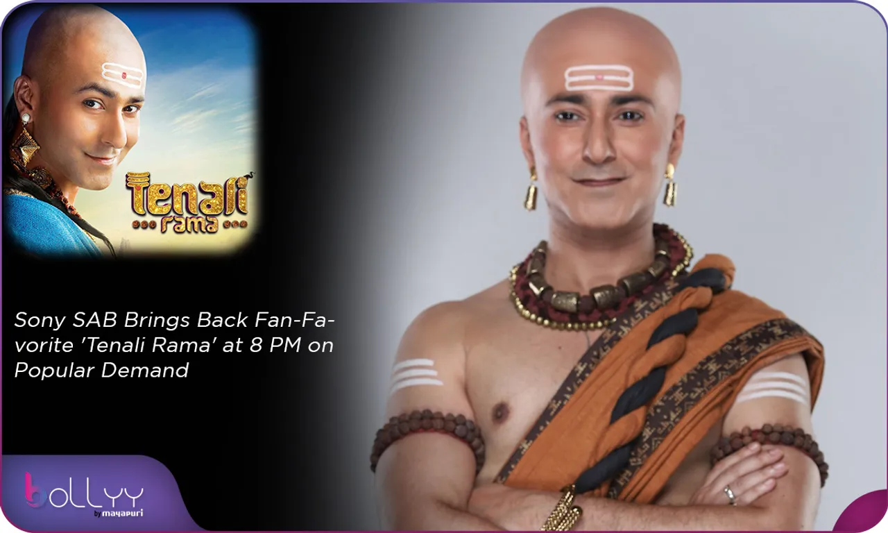 Sony SAB Brings Back Fan-Favorite 'Tenali Rama' at 8 PM on Popular Demand