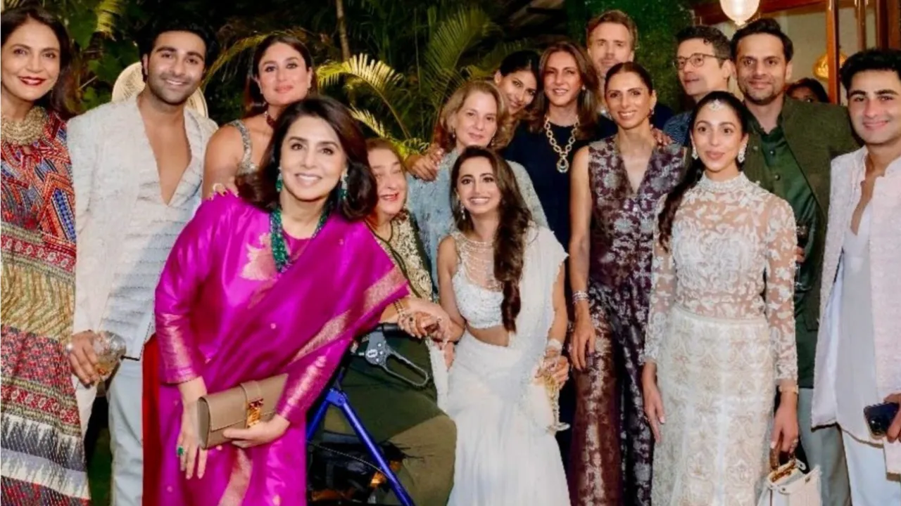 Adar Jain and Alekha Advani's Rokaa Ceremony