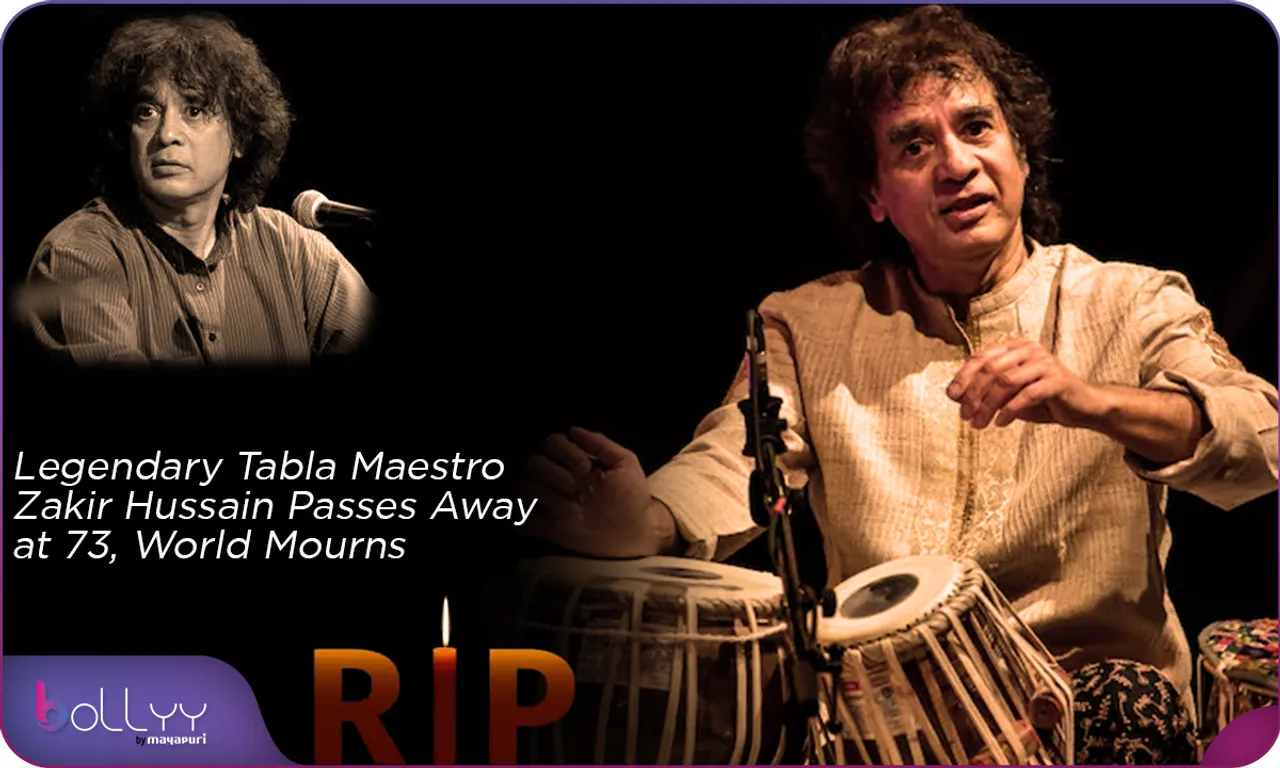 Legendary Tabla Maestro Zakir Hussain Passes Away at 73, World Mourns